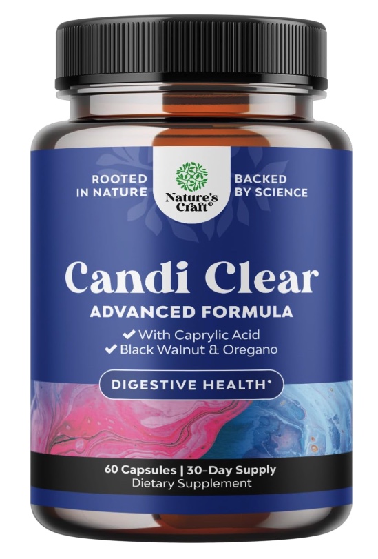 CANDIDA CLEAR (60 CÁPSULAS) - Vitamins Store